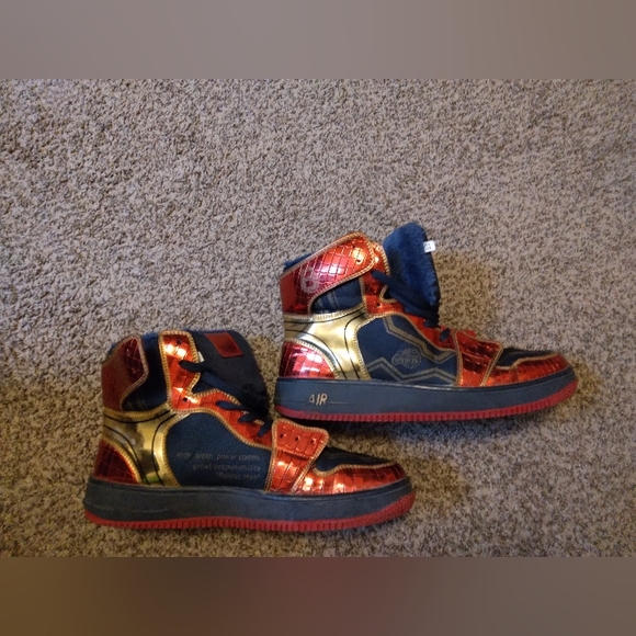 Nike | Shoes | Mens Size 45 Spiderman Nike Air Sneakers | Poshmark